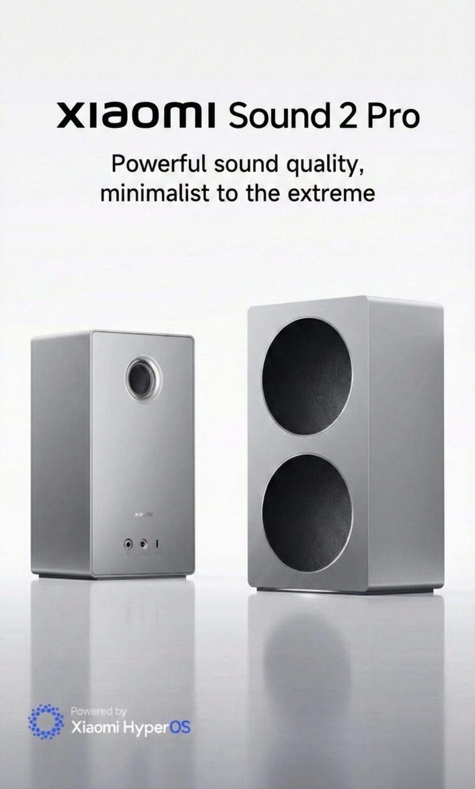 Xiaomi Sound 2 Pro — новая умная колонка за 1399 юаней с дизайном Баухаус